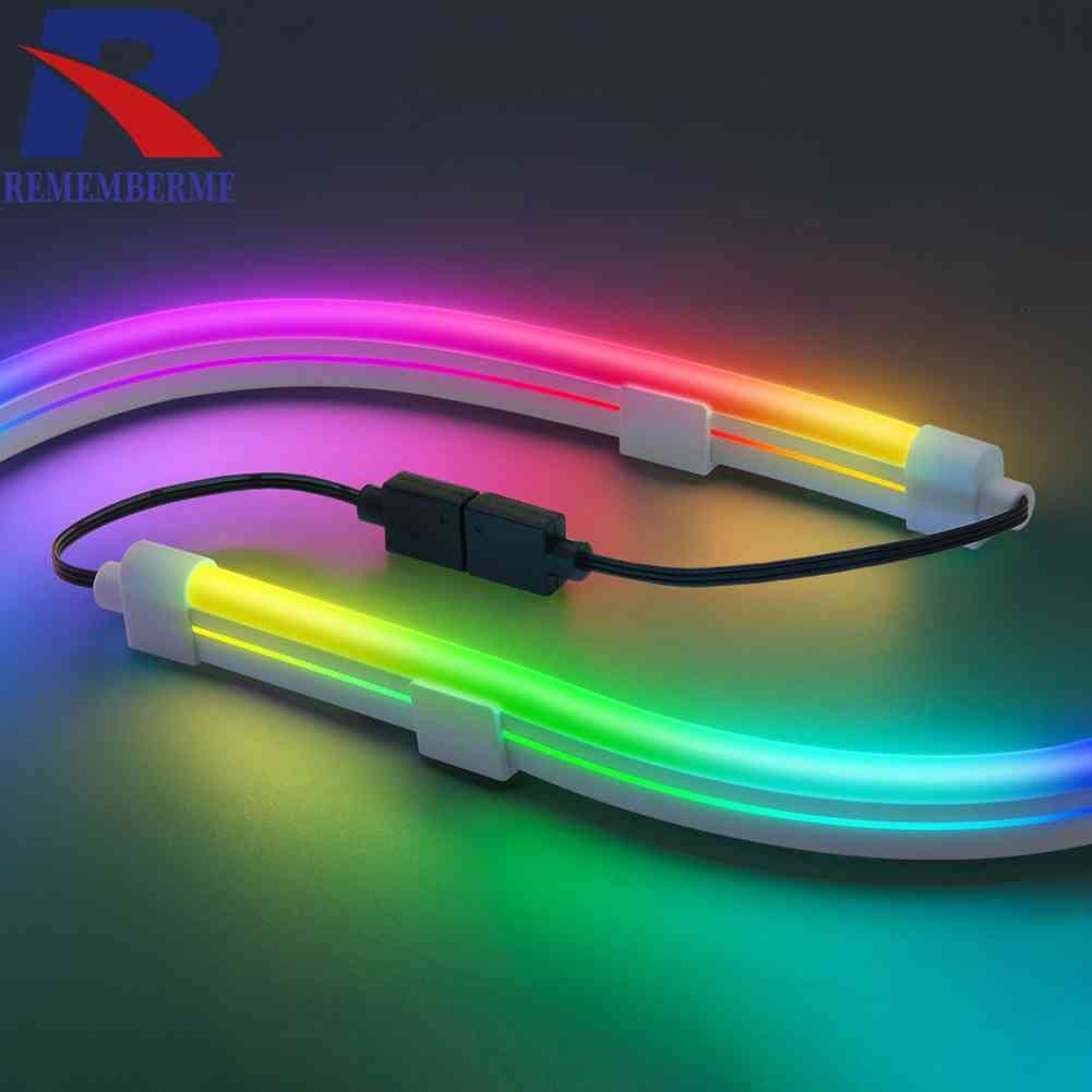 Jual Strip Lampu LED 5V 3 PIN Strip Lampu Fleksibel ARGB Suasana untuk ...