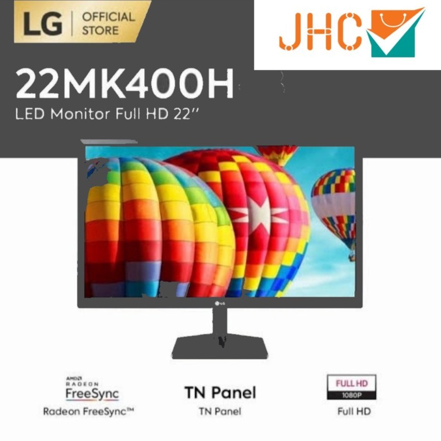 Jual Monitor LED LG 21.5" 22MK400H 22 Inch FHD 75Hz VGA + HDMI Input | Shopee Indonesia