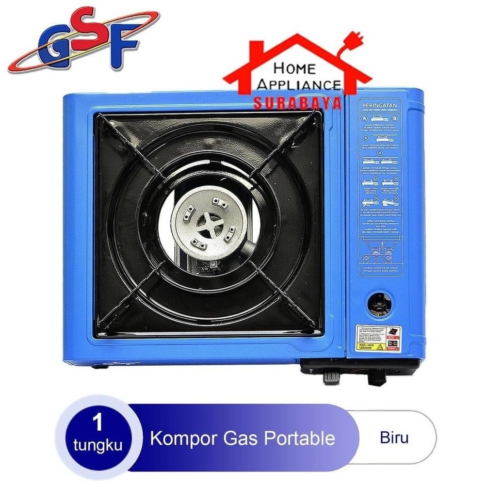 Jual er-87 Kompor Gas Portable 1 Tungku 2 IN 1 / Kompor Camping GSF G ...