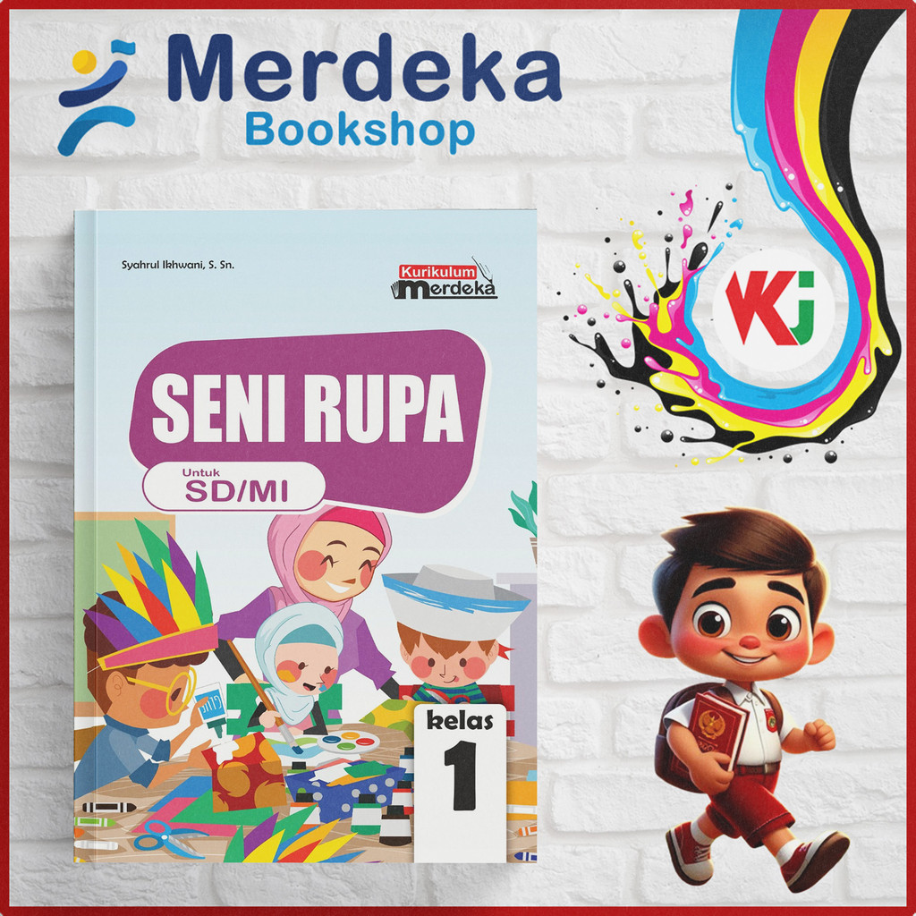 Jual Buku Siswa Seni Rupa SD/MI Kelas 1 Kurikulum Merdeka - Wahana Karya Jaya | Shopee Indonesia