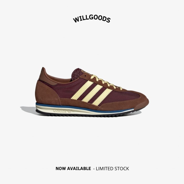 Jual Adidas SL 72 / SL72 Maroon Preloved Brown Women Original Resmi ...