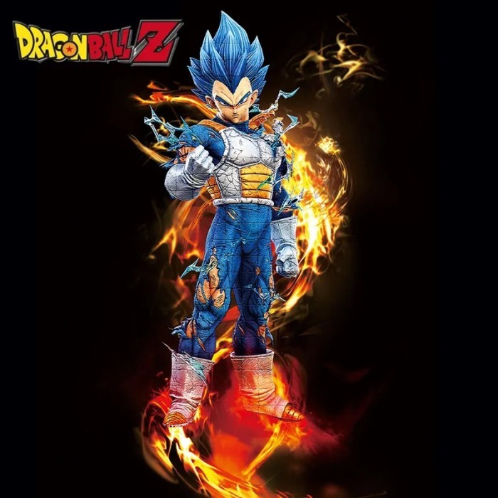Jual Ready Vegeta Dragon Ball Z Action Figure Besar Jumbo Size 45cm Super Saiyan | Shopee Indonesia
