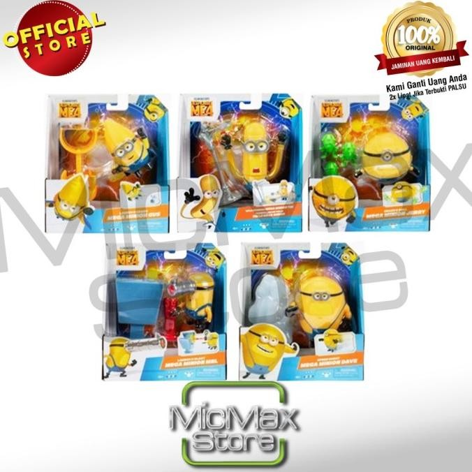 Jual Sale!! Minions Despicable Me4 Me 4 Mega Minions 4 Inch Action ...