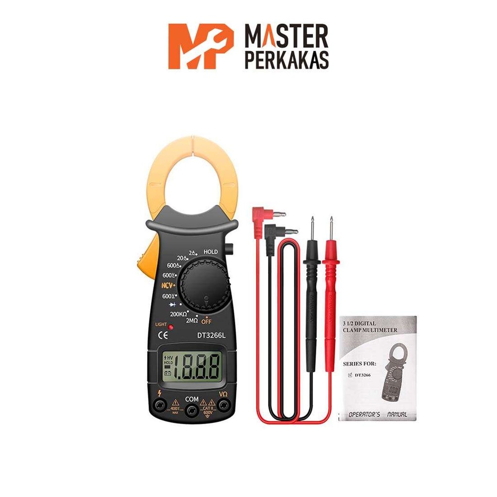 Jual Tang Ampere Digital DT3266L MP / Clamp Meter DT 3266 L ...