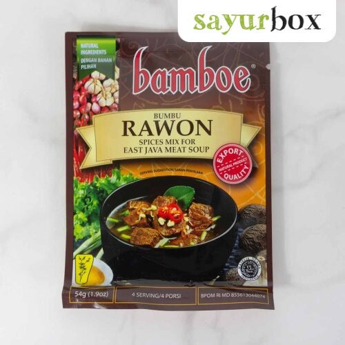 Jual Bamboe Bumbu Rawon 54 gram Sayurbox | Shopee Indonesia