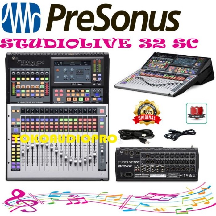 Jual Presonus Studiolive 32SC Series III Digital Mixer | Shopee Indonesia