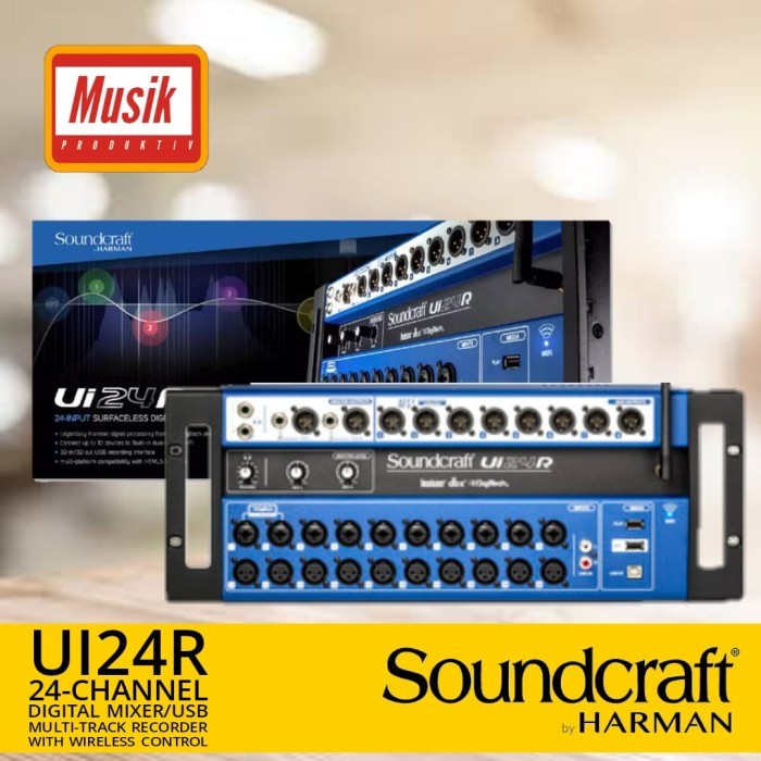 Jual Soundcraft UI24R / UI 24R / UI-24R Mixer Digital 20 channel ...