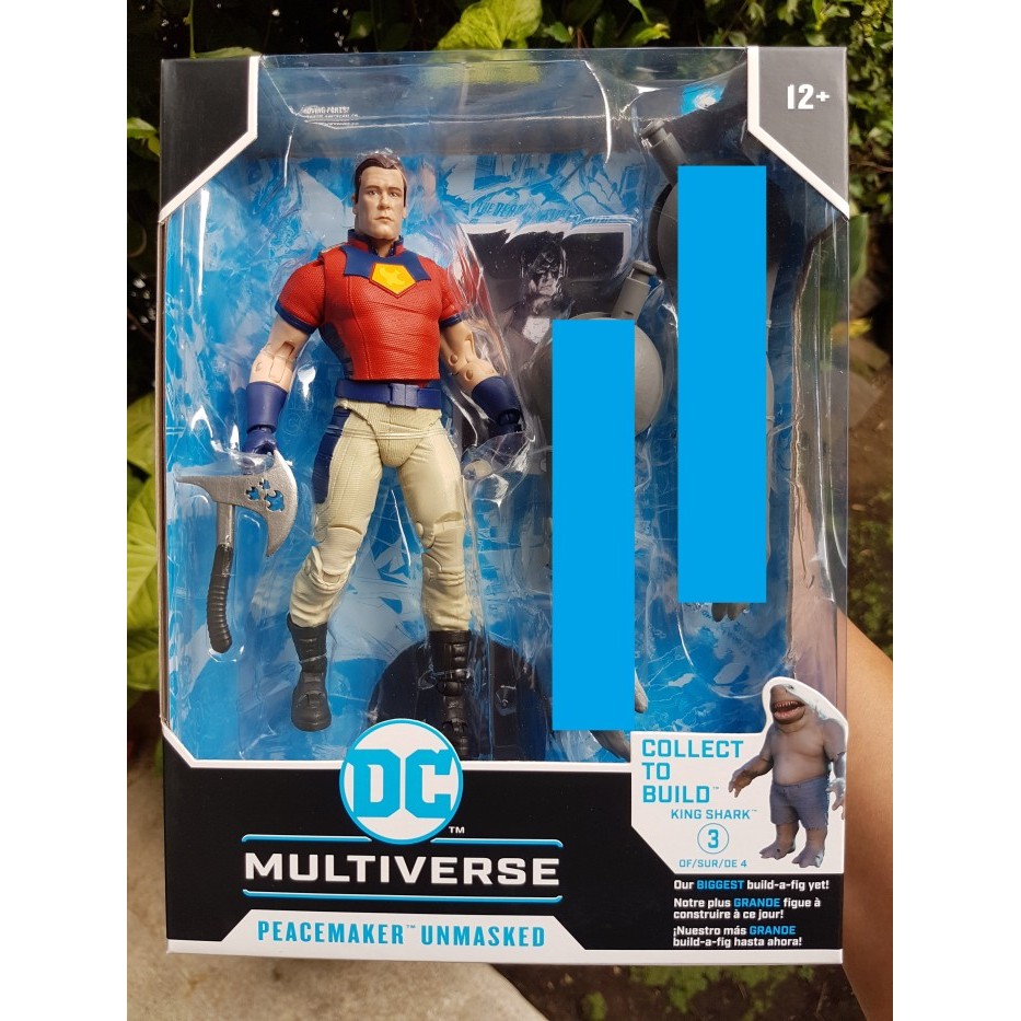 Jual DC Multiverse Peacemaker Unmasked N King Shark Suicide Squad ...