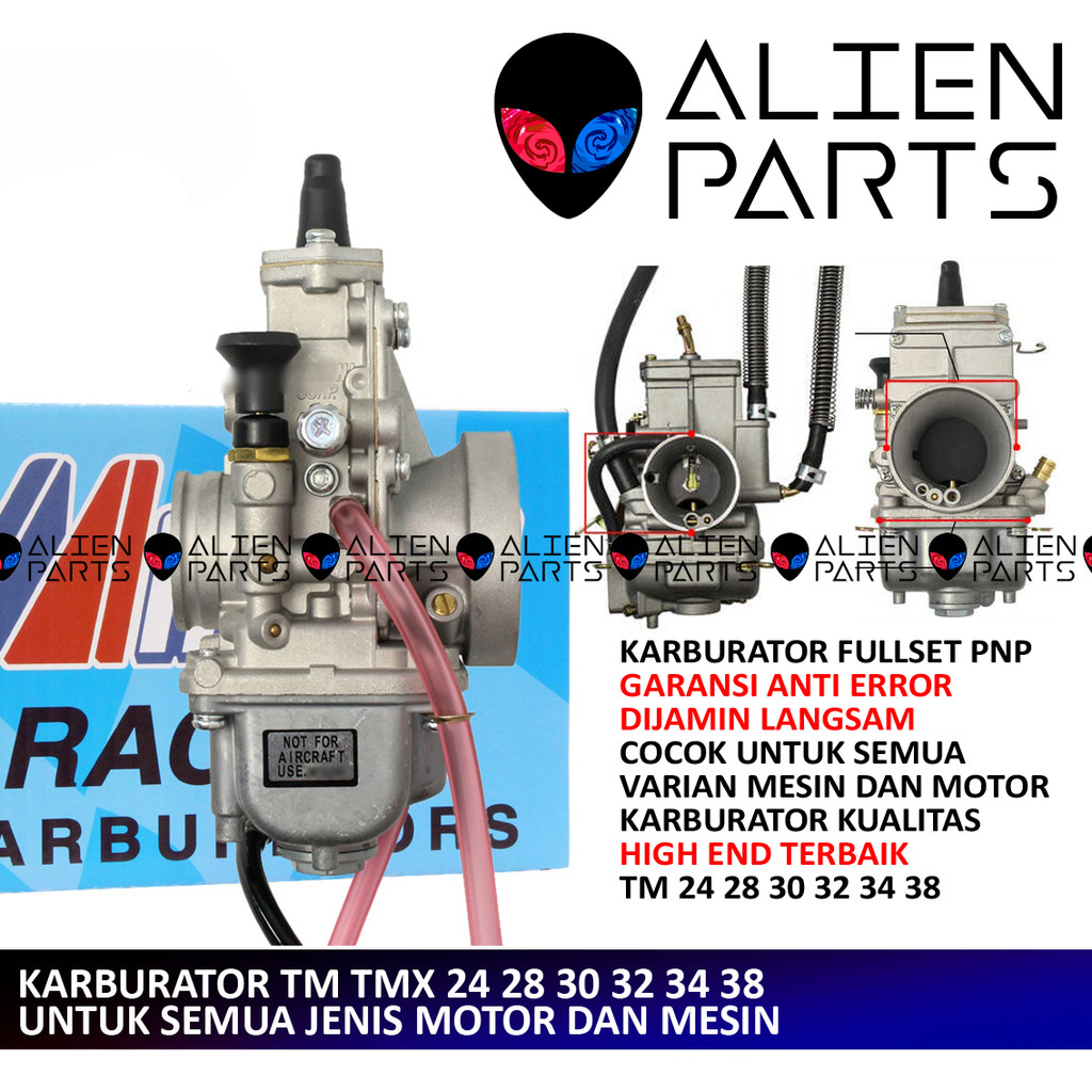 Jual (COD) KARBURATOR TM 24 TM28 TM32 TM34 TM38 TM24 TM30 TMX 24 28 30 32 34 38 JAPAN KARBU ...