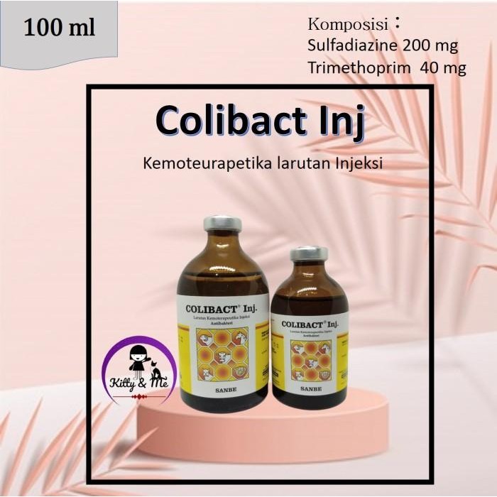 Jual COLIBACT INJ. 100 ml ANTIBIOTIK SALURAN PENCERNAAN DAN PENCERNAAN ...