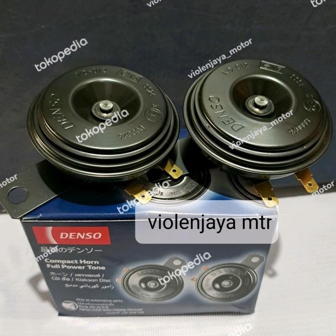 Jual KLAKSON DISC 12V MERK DENSO ASLI | Shopee Indonesia