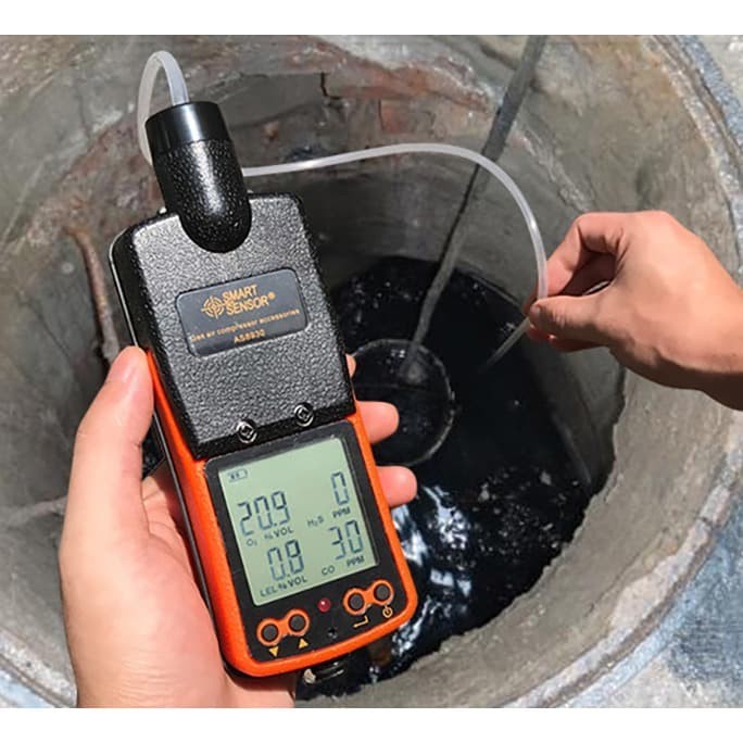 Jual Sampling Pump Smart Sensor As8930 External For As8900 Gas Detector ...