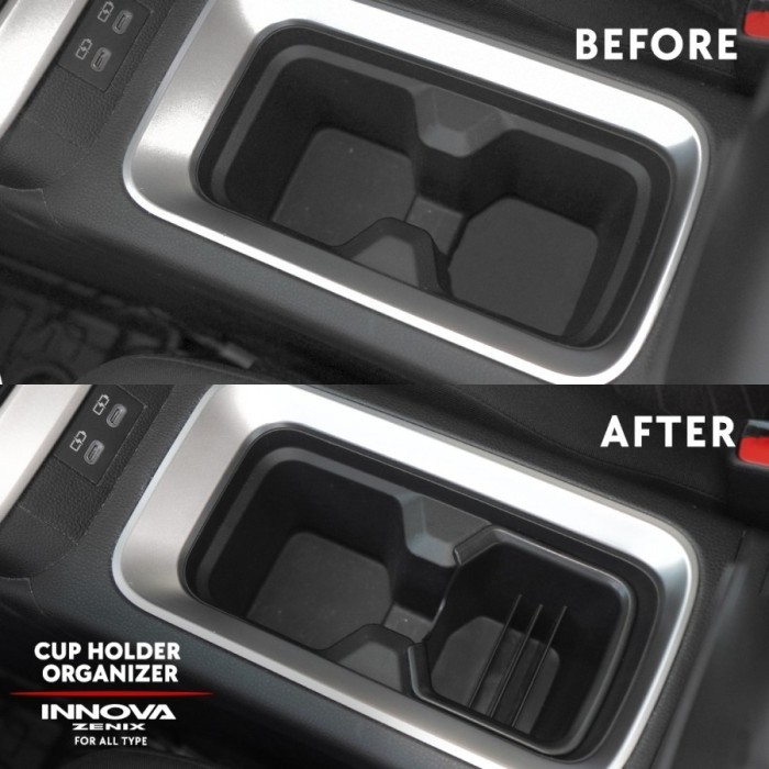 Jual Mantab Cup Holder Organizer Mobil All New Innova Zenix 2023 ...
