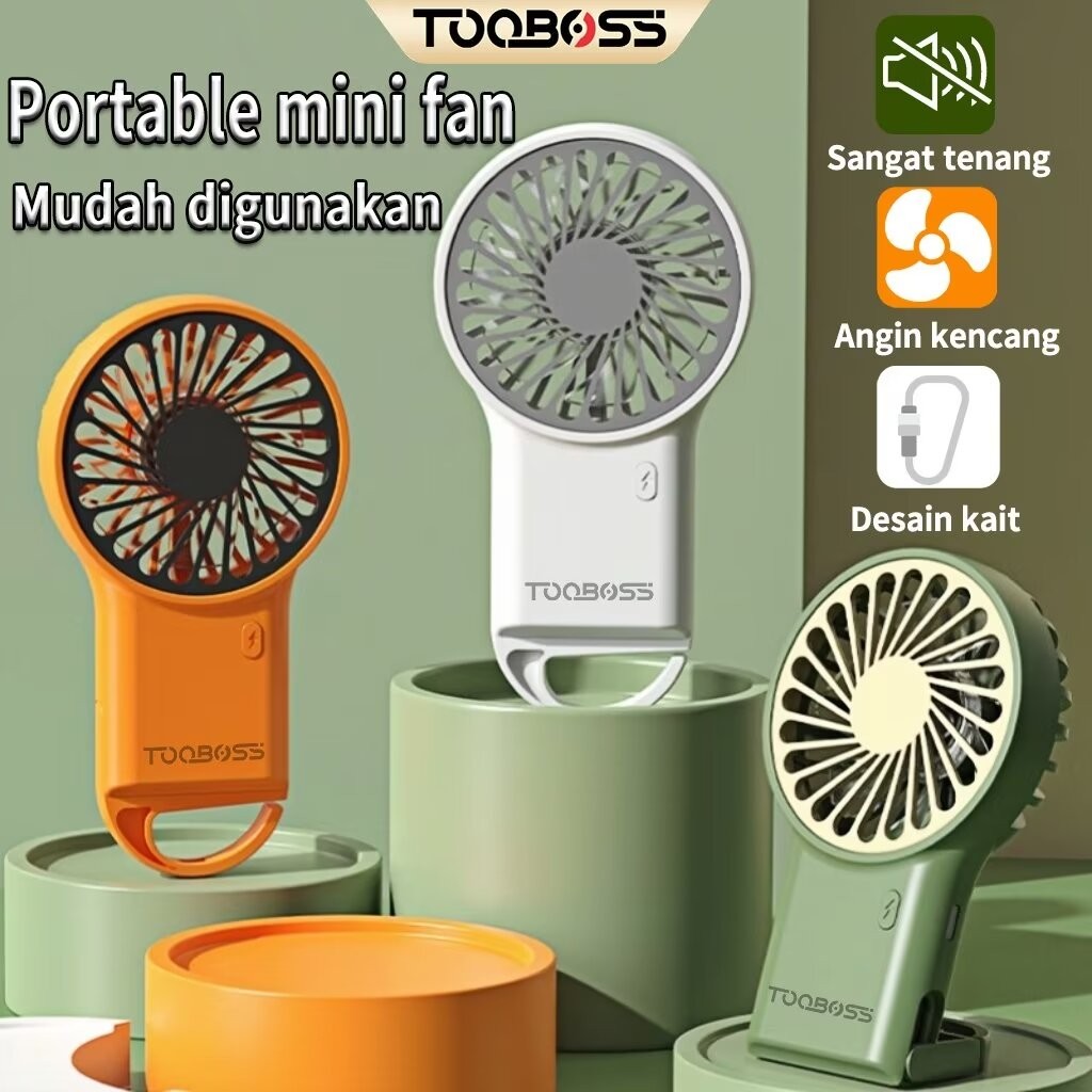 Jual 3 Speed Kipas Angin Portable Mini Fan USB Memuatkan Fan Cute Mini ...