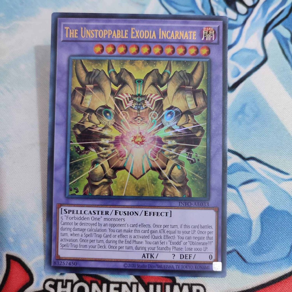 Jual yugioh AE the unstoppable exodia incarnate INFO-AE033 UR original ...