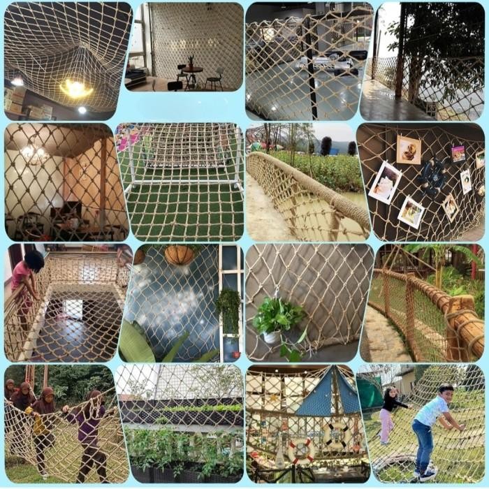 Jual Jaring Pengaman Tali Rami, Jaring Panjat Untuk Anak-Anak Luar ...