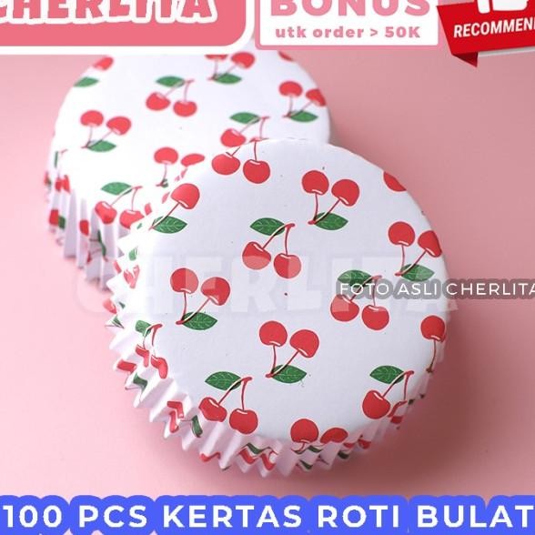 Jual 100 Pcs Kertas Roti R Cup Bread Bulat Alas Tatakan Roti Manis ...
