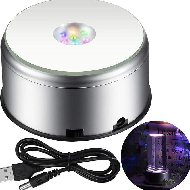 Jual AS25 Alat Putar Produk Live Alas Putar Fotografi Lampu Display ...