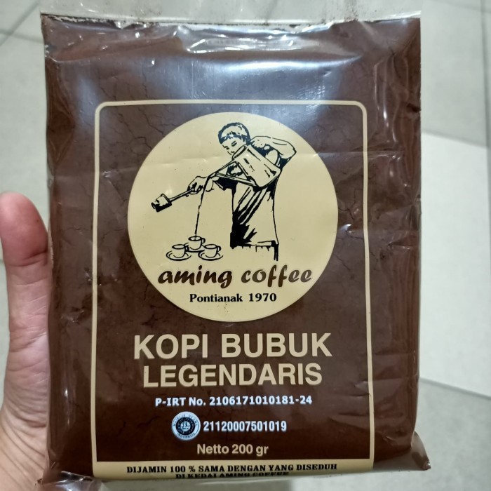Jual Kopi Aming 200Gr (Kopi Legendaris Khas Pontianak, Kopi Bubuk ...