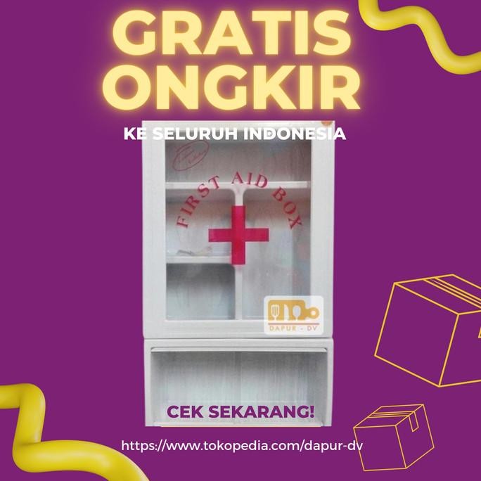 Jual NEW Maspion first aid box kotak P3K - MC 15 | Shopee Indonesia