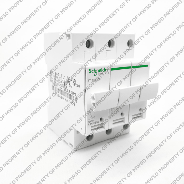 Jual SCHNEIDER ACTI9 STI 3 POLE 25A 10.3 X 38 MM FUSE CARRRIER A9N15656 | Shopee Indonesia