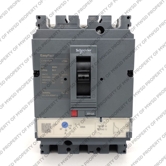 Jual SCHNEIDER MCCB 25KA CVS100B 3P 32A TMD LV510302 | Shopee Indonesia
