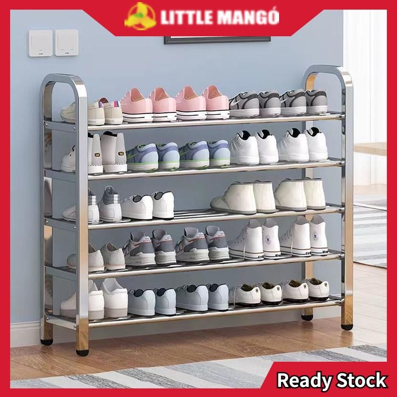 Jual Rak Sepatu Tingkat Rak Sepatu Kokoh Tempat Sepatu Sendal Besi Rak ...
