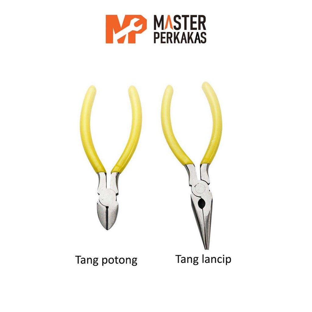 Jual Tang Lancip atau Potong Kawat MP/ Long Nose / Wire Cutter Plier ...