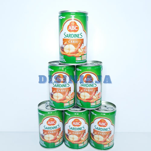Jual ABC Sarden Ikan Kaleng 155 gr | Shopee Indonesia