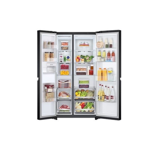 Jual Kulkas Side By Side LG GC-B257SQZL 694 Liter Smart Inverter Compressor | Shopee Indonesia