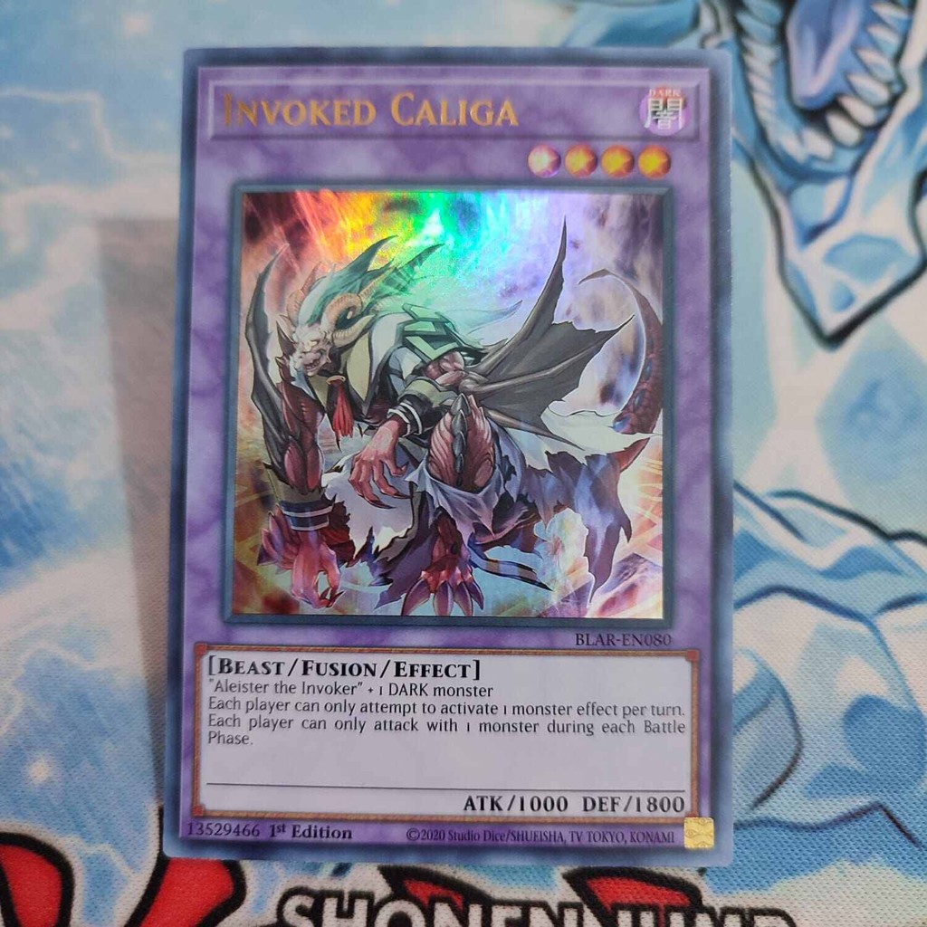 Jual yugioh invoked caliga BLAR ultra rare original | Shopee Indonesia
