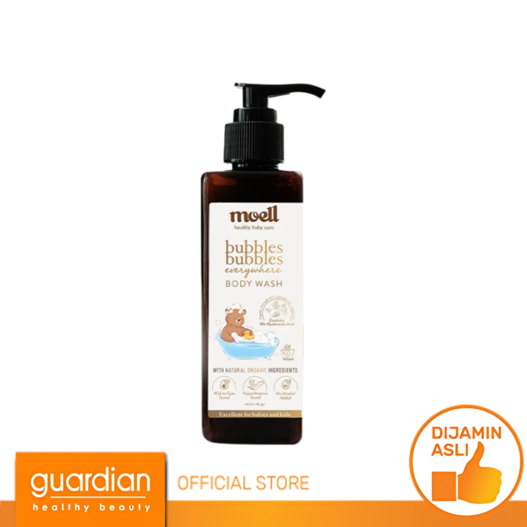 Jual Moell Baby Body Wash 185Gr | Shopee Indonesia