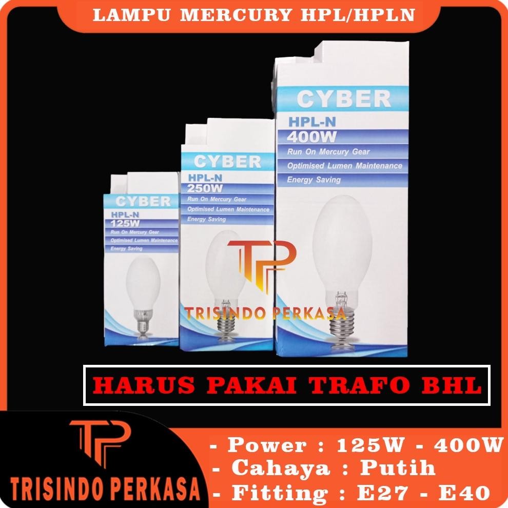 Jual Kekinian Lampu Mercury Hpl / Hpl-N / Hpln 400W 400 Watt E40 Hg ...