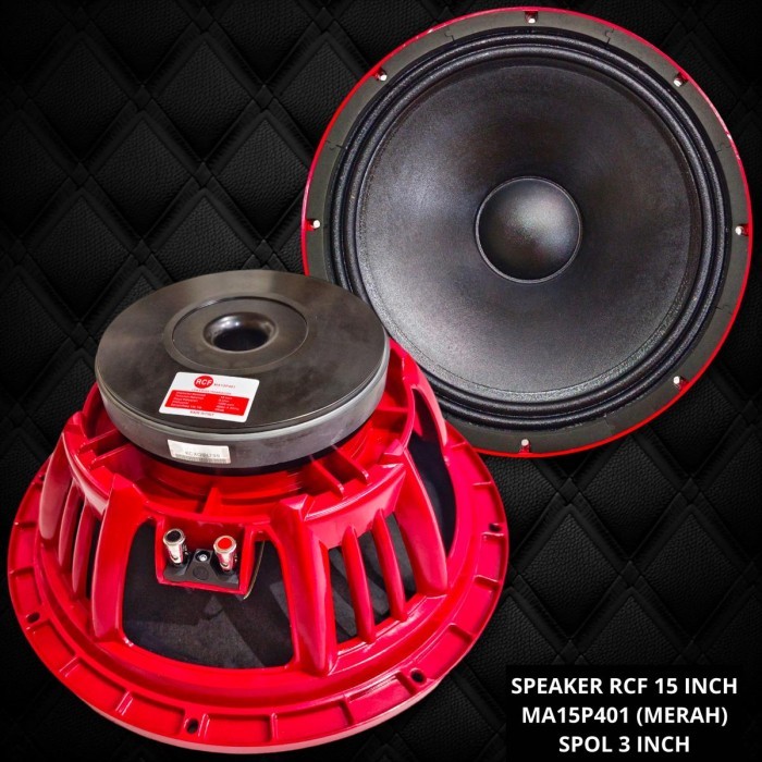 Jual ;&&&&] Speaker RCF 15 Inch MA15P401 / Komponen 15" MA 15P401 Red ...