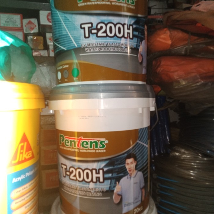 Jual Bagus pentens waterproofing t 200h grey 20kg | Shopee Indonesia