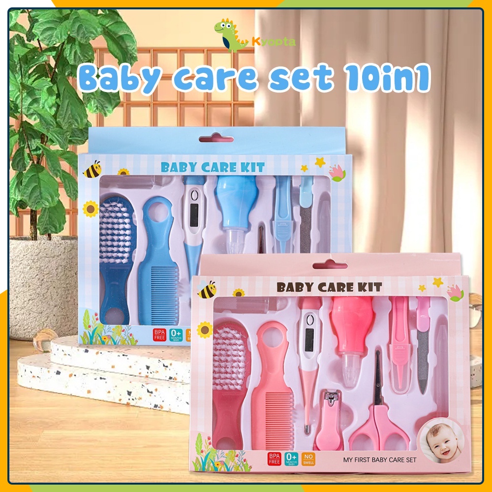 Jual Kyopta Baby care set 10in1 Gunting kuku sisir bayi set Alat ...