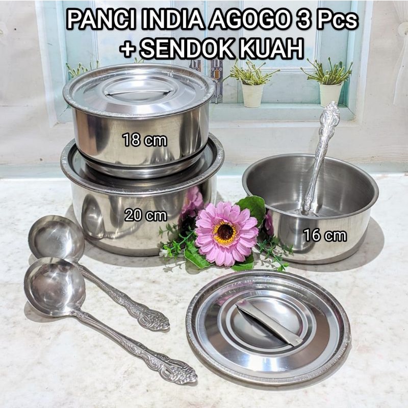 Jual PANCI INDIA SET S3NDOK KUAH | Shopee Indonesia