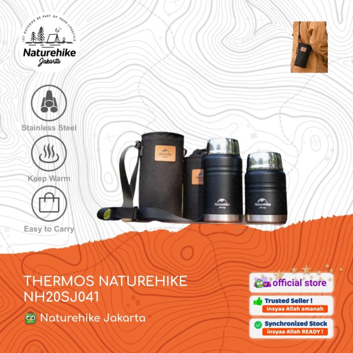 Jual Thermos / Tumbler / Botol Minum Stainless Steel Naturehike Nh20Sj041 | Shopee Indonesia