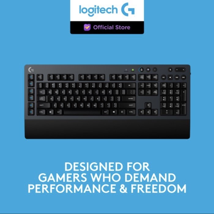 Jual LOGITECH G613 WIRELESS MECHANICAL GAMING KEYBOARD. | Shopee Indonesia