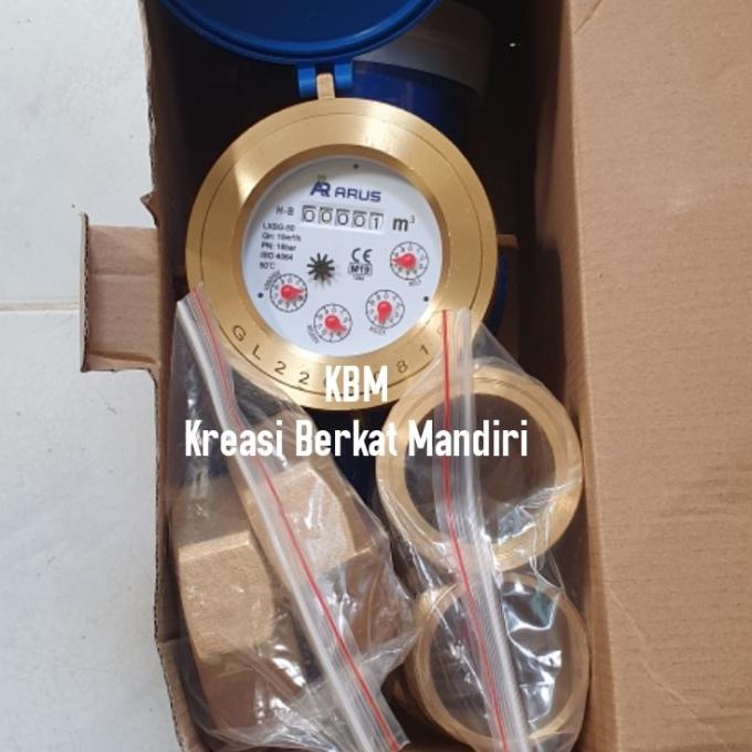 Jual Meteran Air 2" Inch Dn50 / Water Meter 2" Inch / Flow Meter Air 2 ...