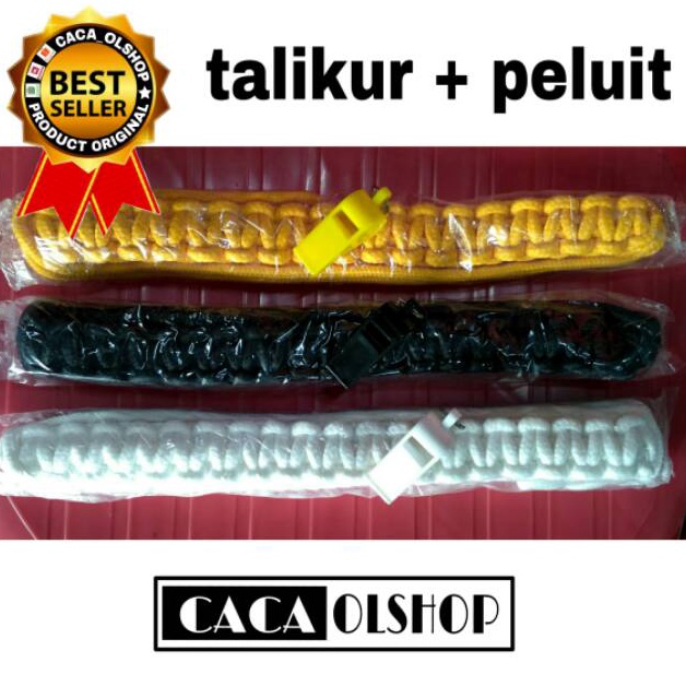Jual RWER-80 Talikur Komando Satpam Security Hansip Hitam/Putih/Kuning ...
