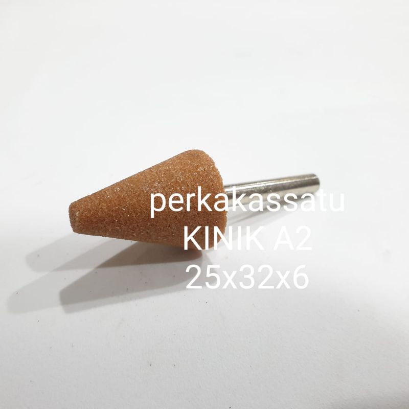 Jual BATU GERINDA BOTOL A2 25 X 32 X 6 MM KINIK MOUNTED STONE BATU OSCO ...