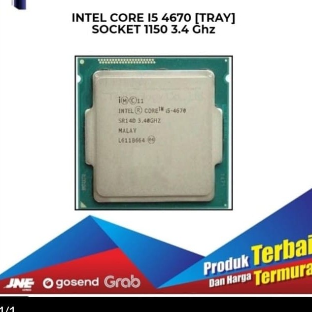 Jual Prosesor Intel Core i5-4670 Cache 6M, hingga 3,80 GHz no fan ...