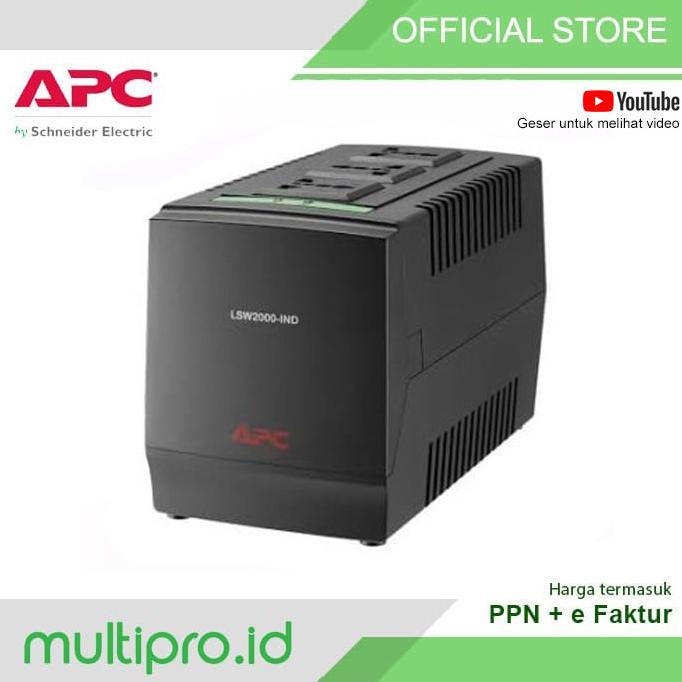 Jual Stabilizer APC 2000VA LSW2000-IND | Shopee Indonesia