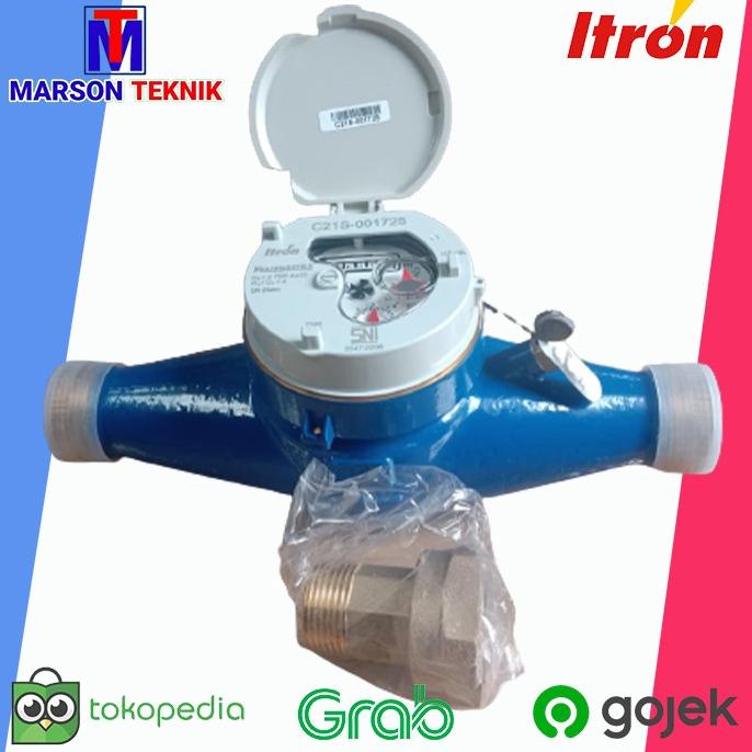 Jual Water Meter Itron 1 Inch Dn25Mm/Meteran Air Itron 1 Inch | Shopee Indonesia