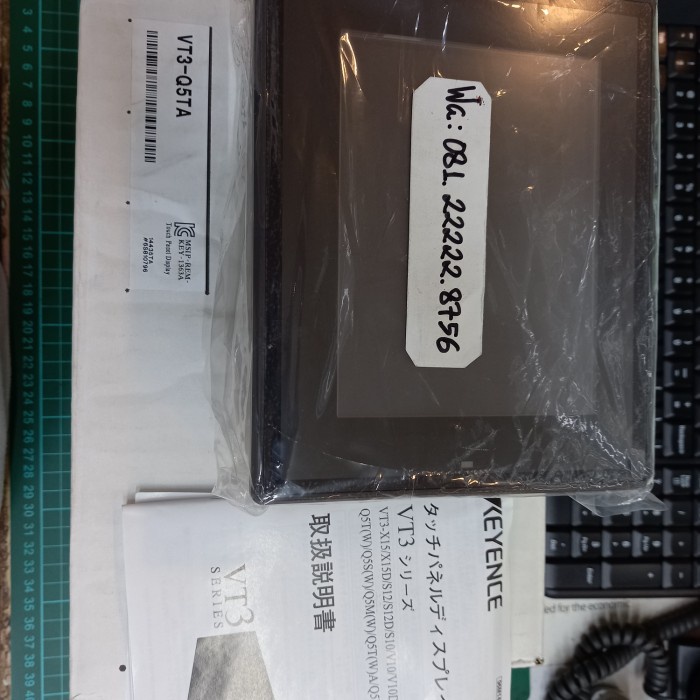 Jual Keyence HMI Type VT3-Q5TA Touch Panel Display Human Machine ...