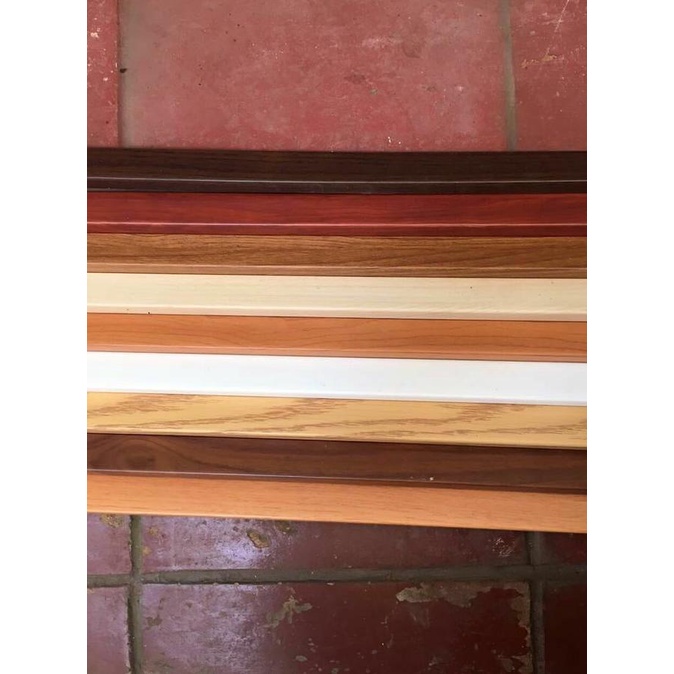 Jual Step Nosing untuk tangga/pintu bahan PVC motif kayu (ada yg ...
