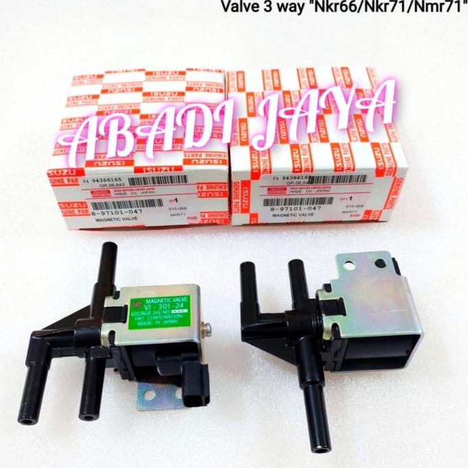 Jual Valve Magnetik Exhaust Brake - Rem Angin Isuzu Elf Nkr 71 Original ...