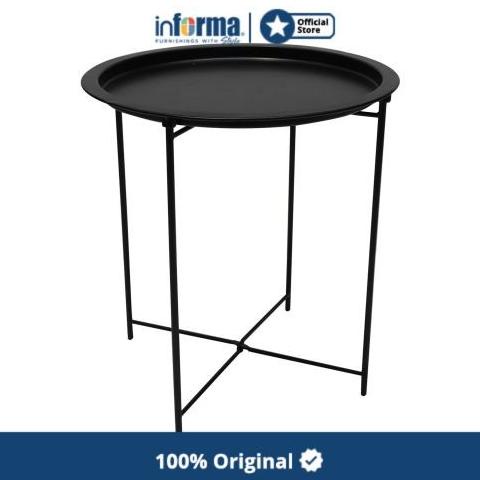 Jual INFORMA NEO HELIOS MEJA SISI - HITAM | Shopee Indonesia