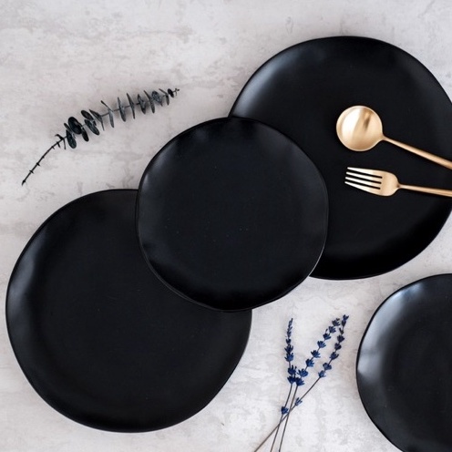 Jual SHAPE PLATE SET // 1set isi 4pcs piring set buat kado teman, kado ...